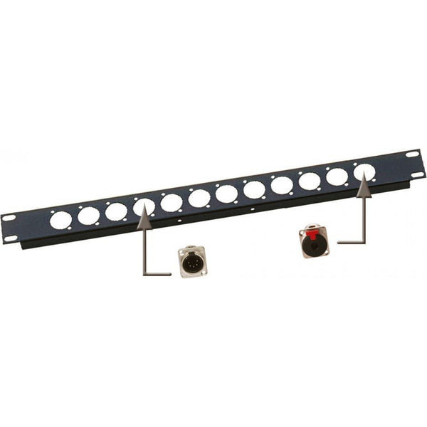 JV Case - RP 1U/XLR - Rackpanel XLR (D-size) – SONOLENS.FR